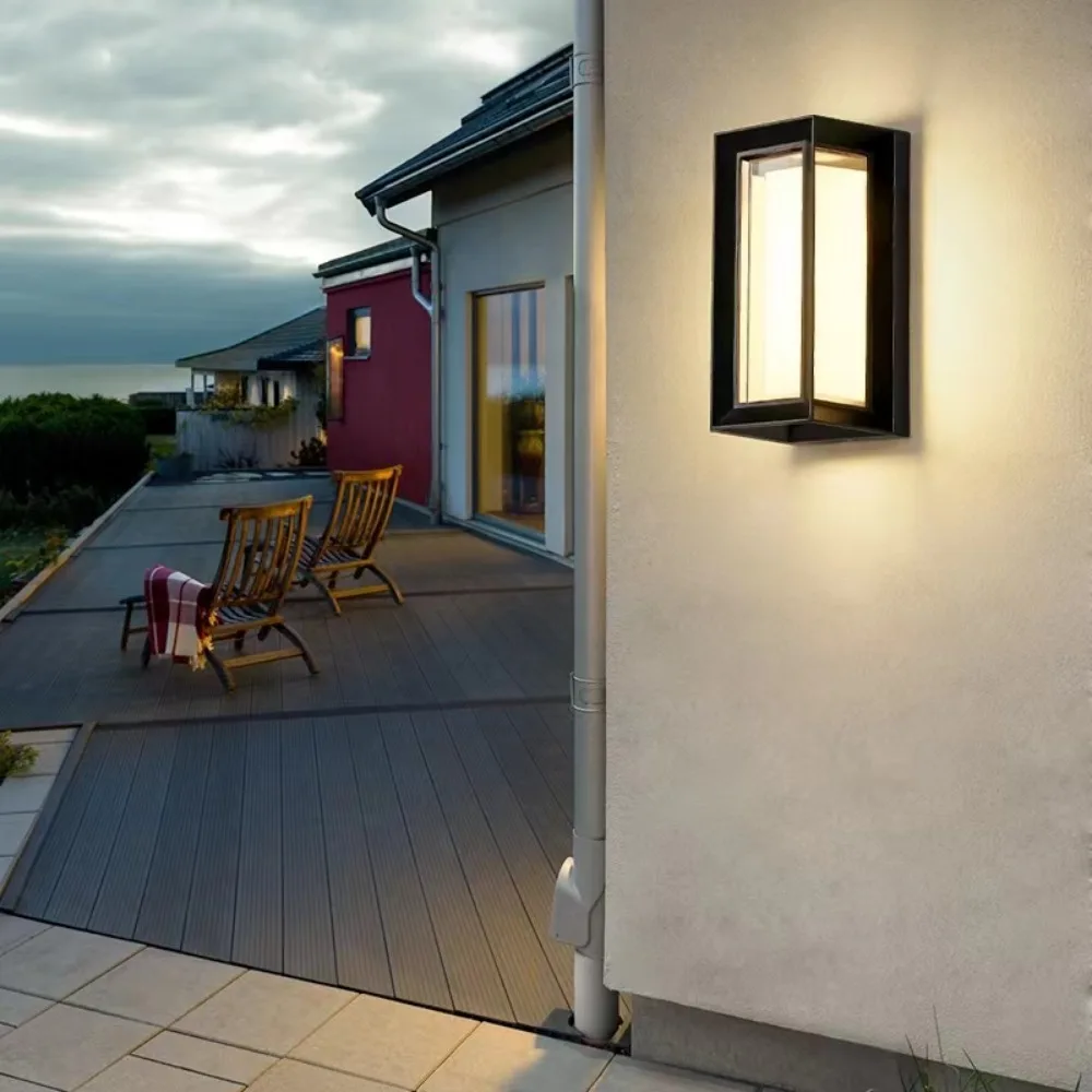 Modern-Led-Outdoor-Wall-Lamp-Ip65-Waterproof-Porch-Balcony-Garden ...