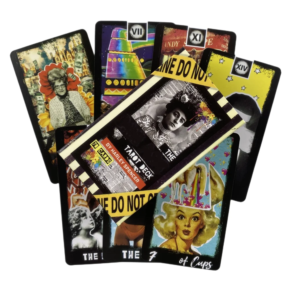 New Hot The Bad Ass Tarot 78 Pcs English Cards For Family Friends Party ...