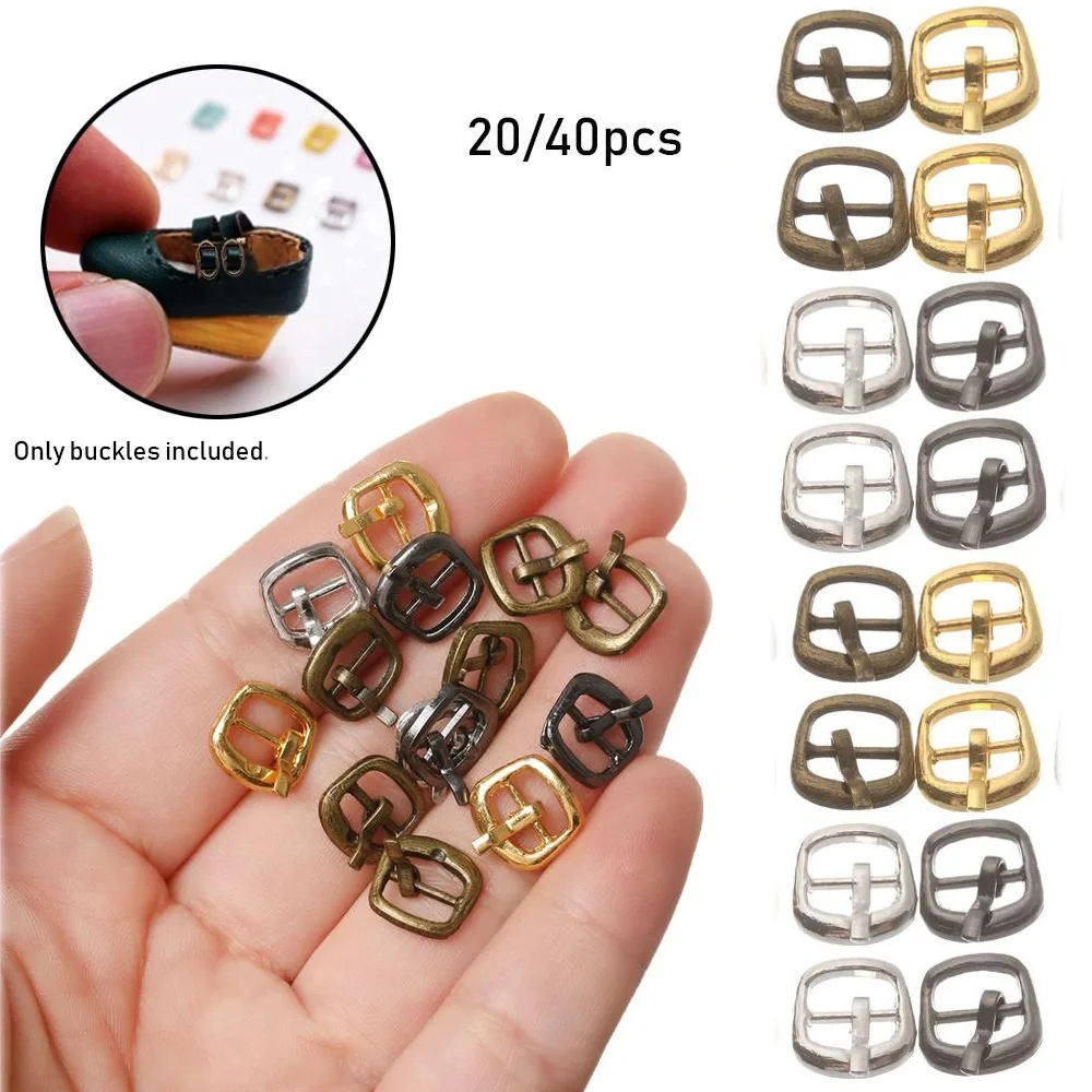 Metal Mini Buckle Diy Doll | Mini Buckle Button | Tiny Doll Belt Buckles - 20pcs 7mm - Aliexpress