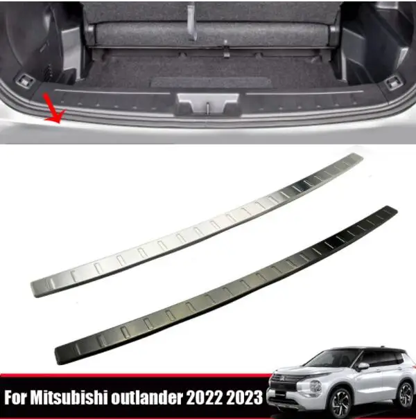 For Mitsubishi Outlander 2022 2023 Stainless Steel Rear Bumper ...