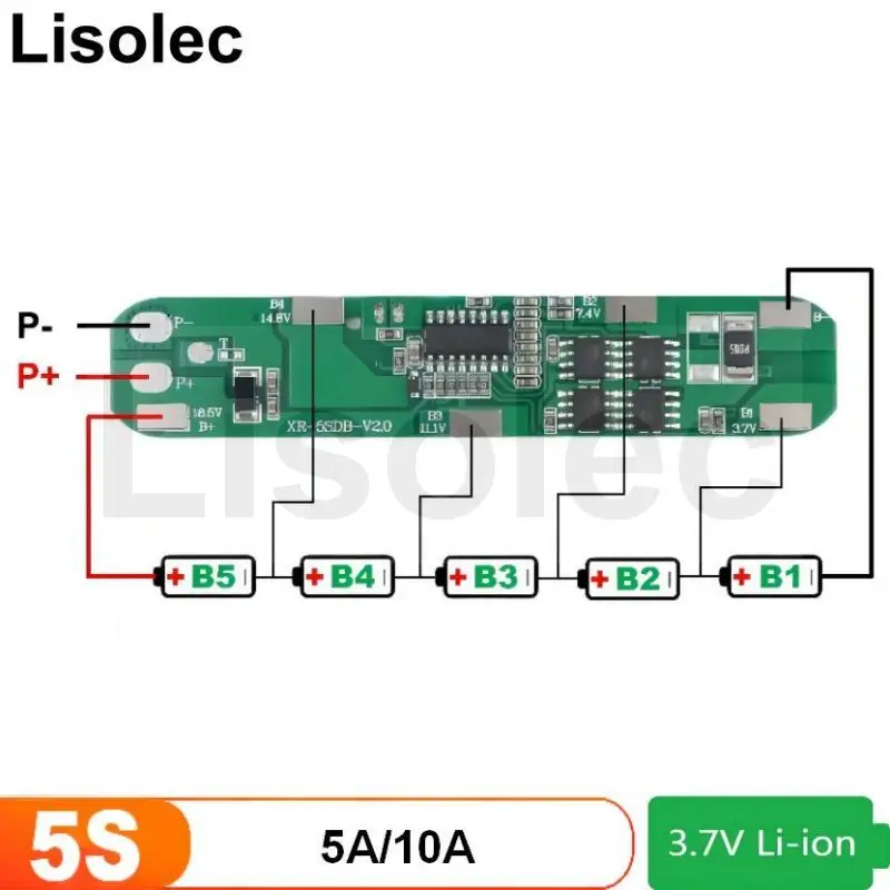 5S-BMS-5A-10A-Protection-Board-18V-21V-18650-Li-ion-Lipo-Lithium ...