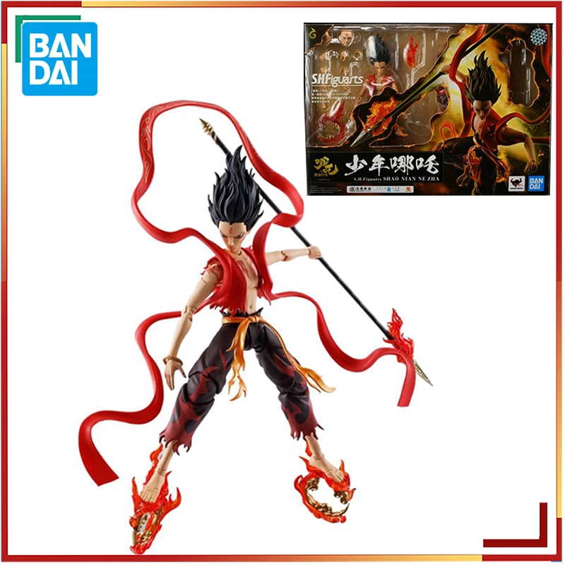 Bandai-Original-SHF-Birth-of-the-Demon-Child-Anime-Figure-Nezha-Action ...