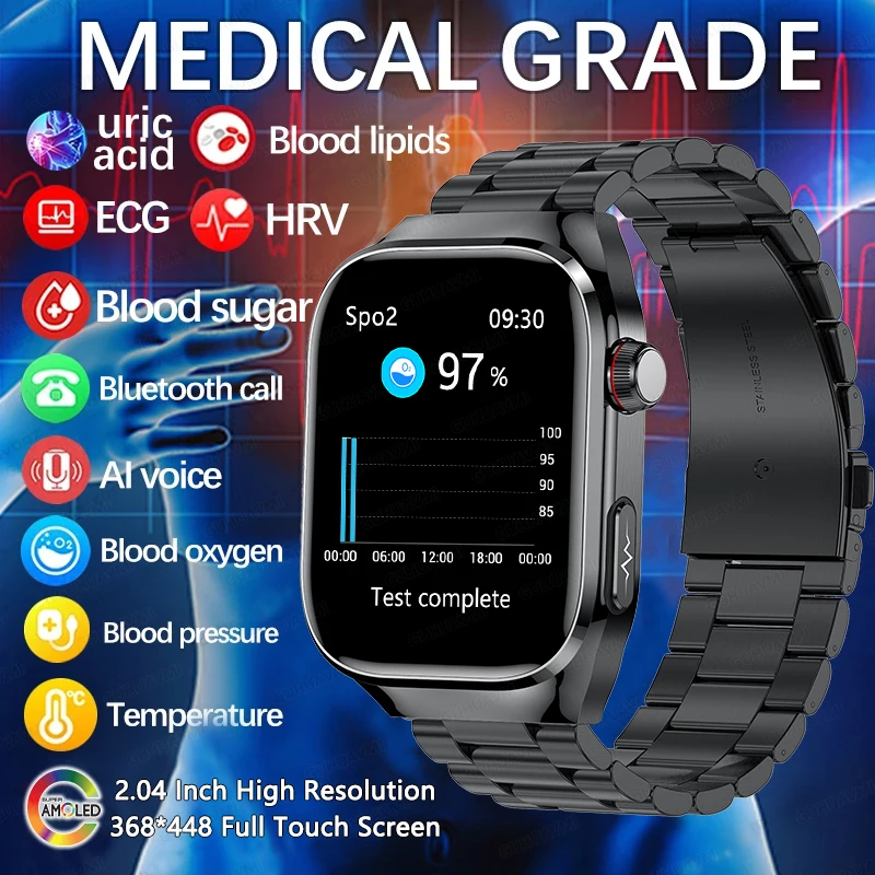 Smartwatch-de-monitoramento-de-sa-de-de-ECG-e-PPG-n-o-invasivo ...