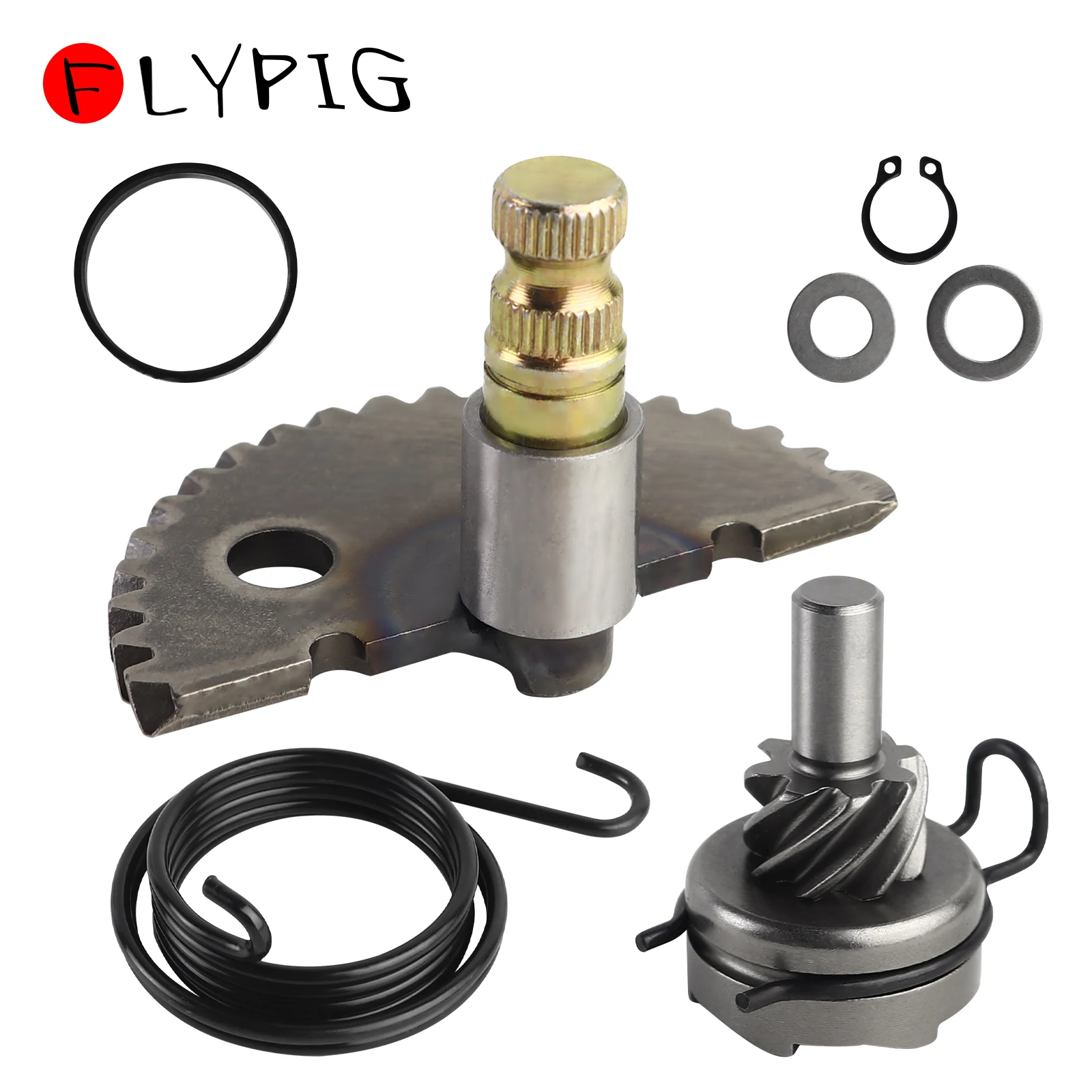 Kick Start Gear Shaft Idle Gear Assembly for GY6 49cc 50cc 139QMB ...