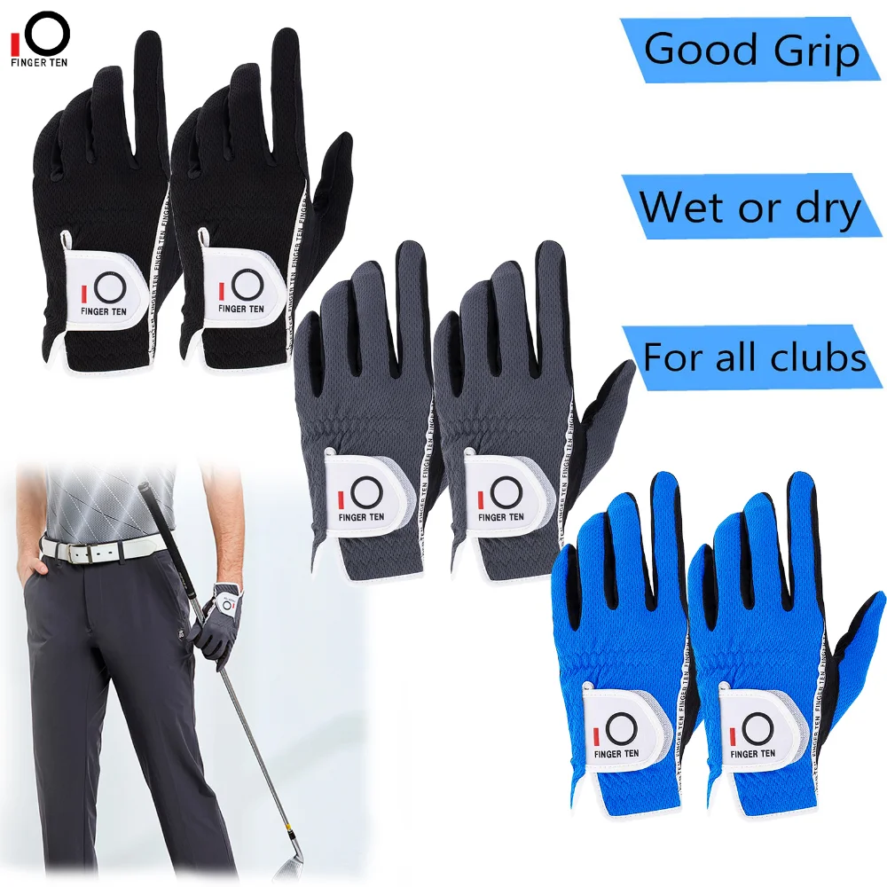 6-Pcs-All-Weather-Grip-Soft-Breathable-Golf-Rain-Gloves-for-Men-Left ...
