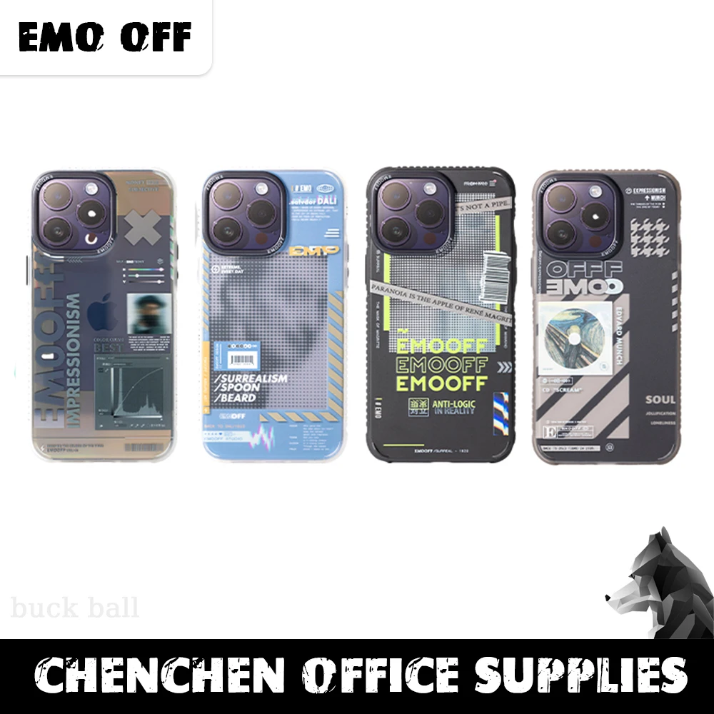 Emo-Off-1920-Retro-Matte-Transparent-Case-For-Iphone-14-Pro-Max-Plus ...