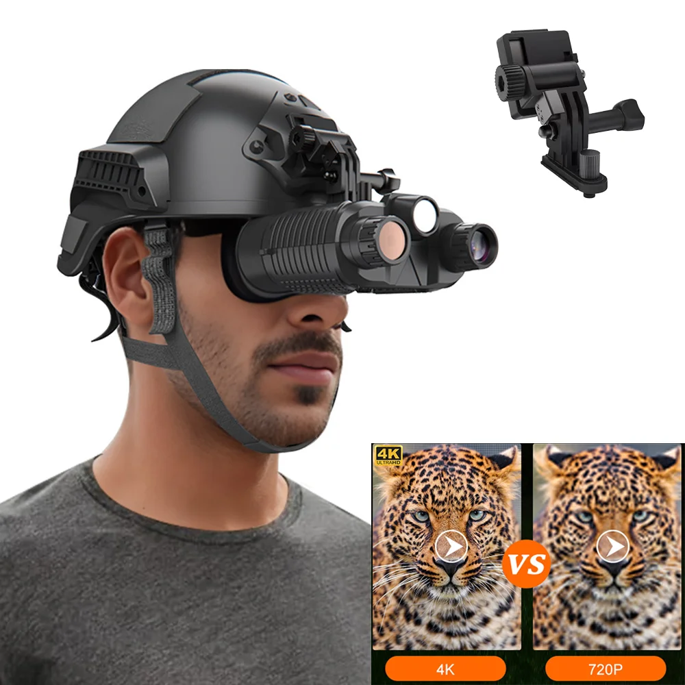 Helmet-Mounted-4K-Night-Vision-Device-36MP-Large-Screen-Tactical-8X-HD ...