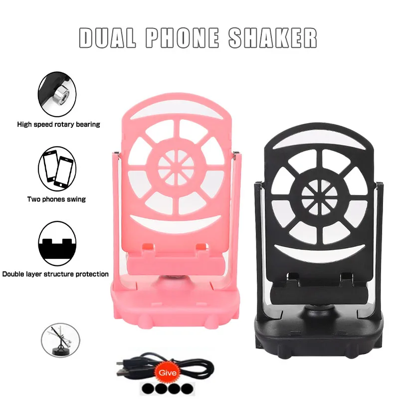 Mobile-Phone-Support-Shaker-Automatic-Shake-Pedometer-Holder-Motion ...