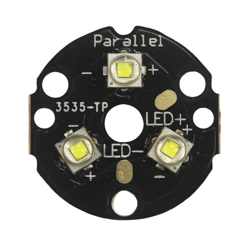 Triple-Cree-XP-E2-SMD-3535-LED-on-KDLitker-20mm-DTP-Copper-MCPCB ...
