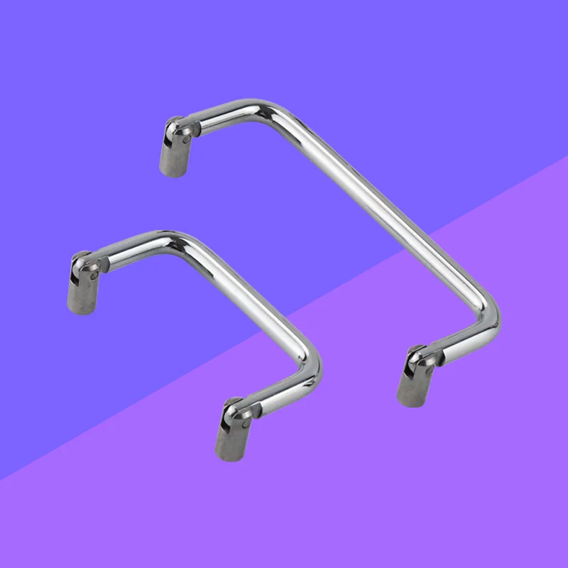 Chrome-Plated-Iron-Industrial-Equipment-Bi-Fold-Handle-with-Swivel ...