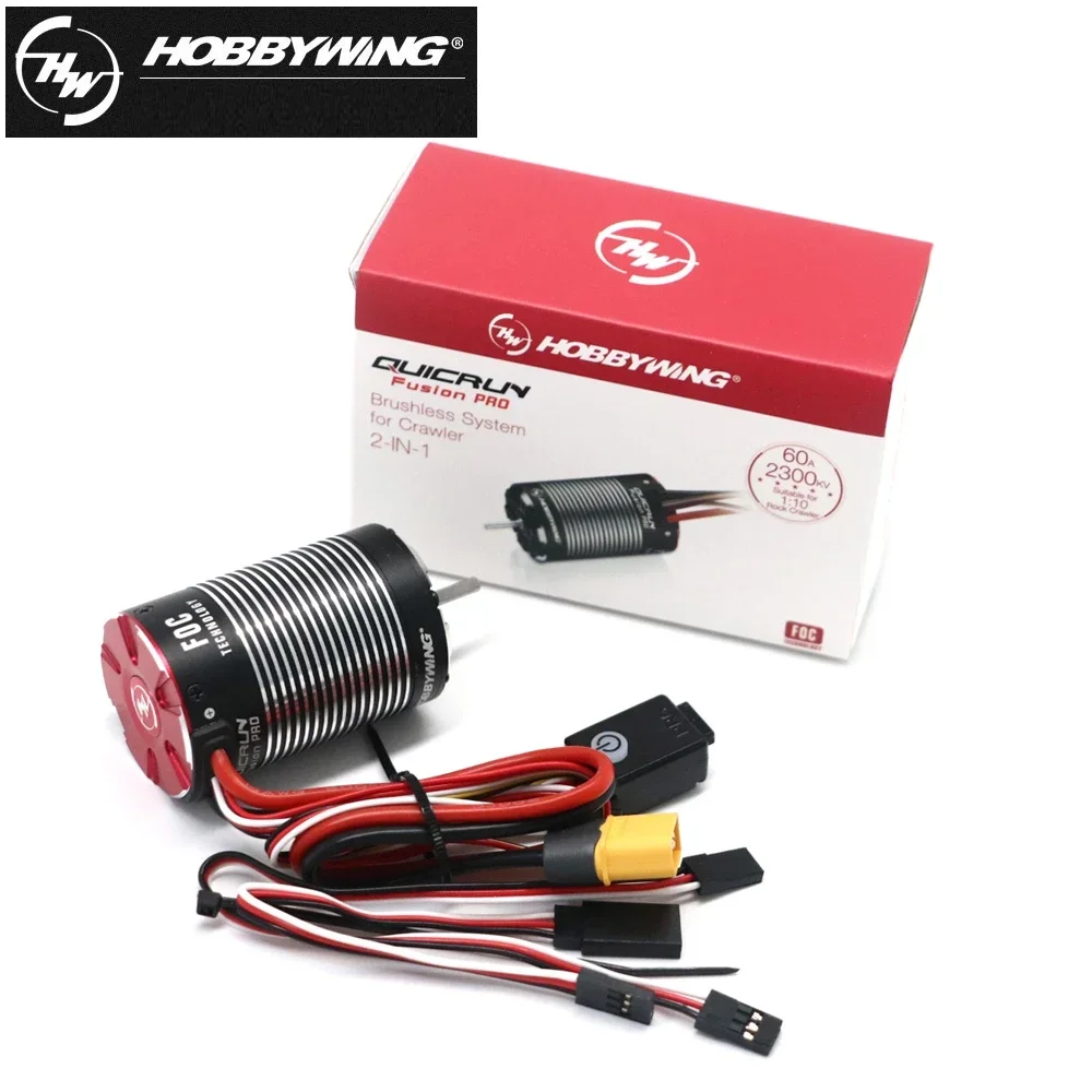 Hobbywing-QuicRun-Fusion-Pro-540-2300KV-Brushless-Sensored-Waterproof ...