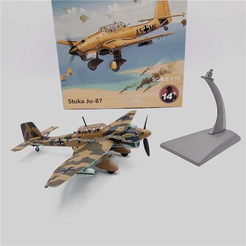 1-72-Scale-Die-cast-Airforce-Stuka-JU-87-JU87-Fighter-Air-Force-Diecast ...