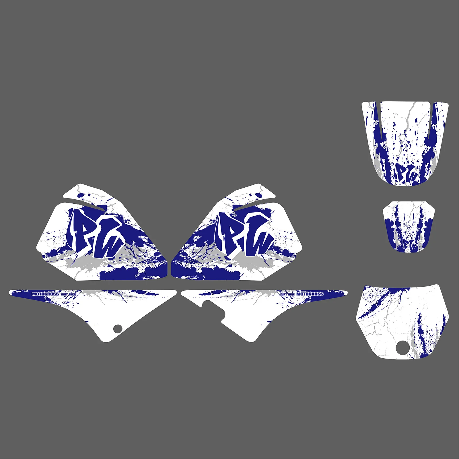 For-Yamaha-PW-80-PW80-All-Years-Dirt-Bike-Motorcycle-Graphics ...