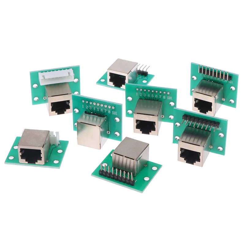 RJ45-Adapter-Board-To-XH2-54-Modular-Ethernet-Connector-Adapter-Network ...