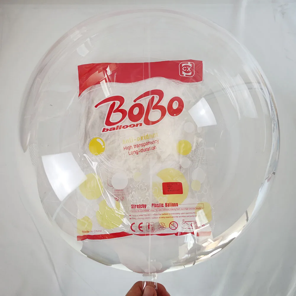 Globo inflable transparente, globo Bobo de 12/18/20/24/36 pulgadas ...