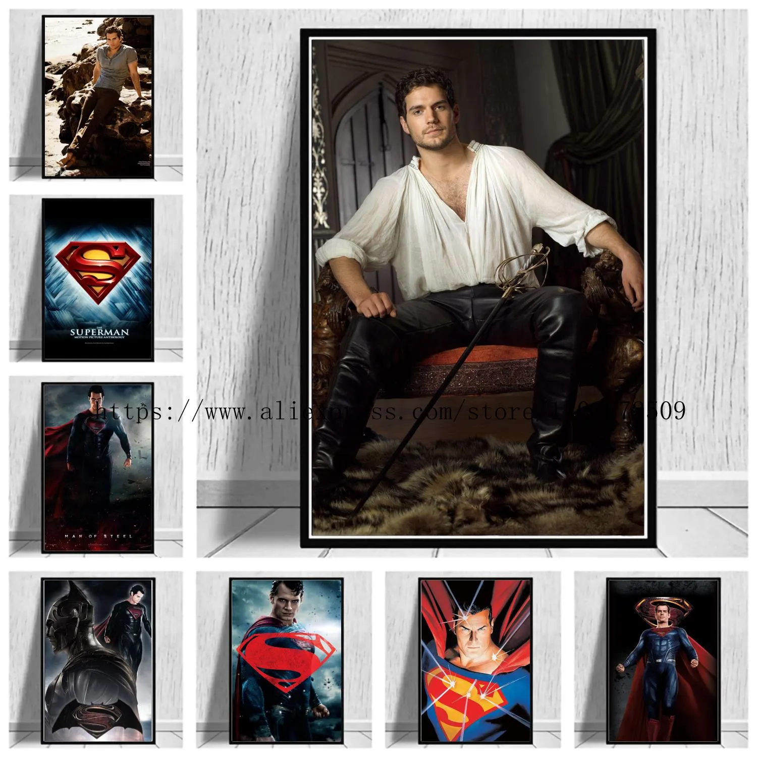 Man Of Steel Henry Cavill Poster