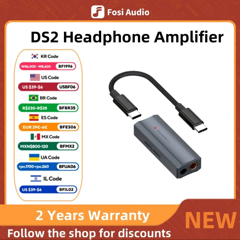 Fosi-Audio-DS2-2024-New-Mini-Audio-USB-DAC-Headphone-Amplifier-DSD-DAC ...