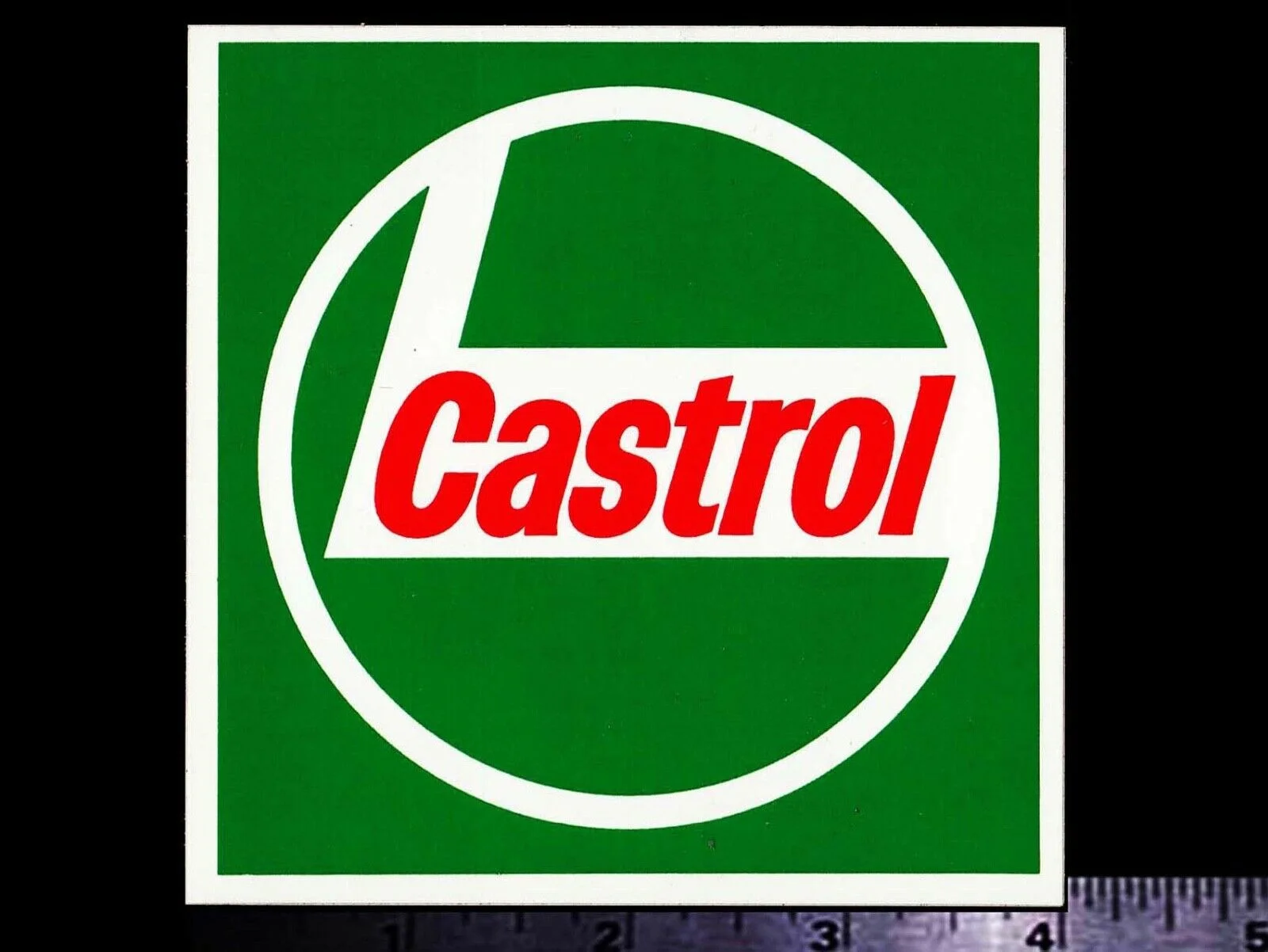 For X2 CASTROL Motor Oil Original Vintage 1970's 80's