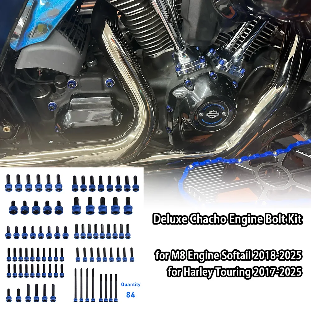 Colors Deluxe Chacho Engine Bolt Kit Motorcycle Parts for Harley ...