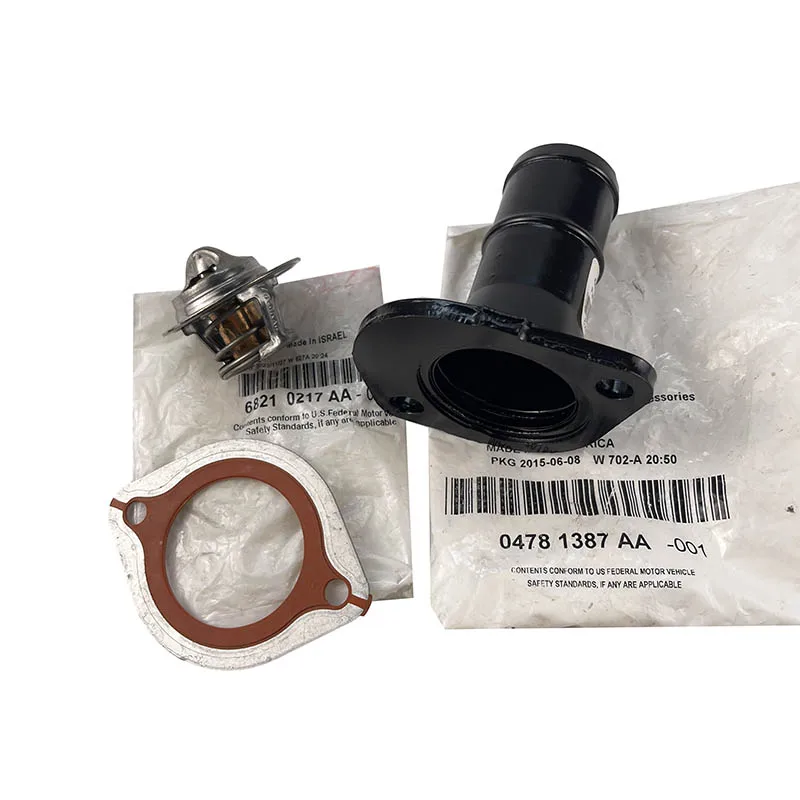 NBJKATO Brand New Genuine Thermostat & Housing 68210217AA,04781387AA ...