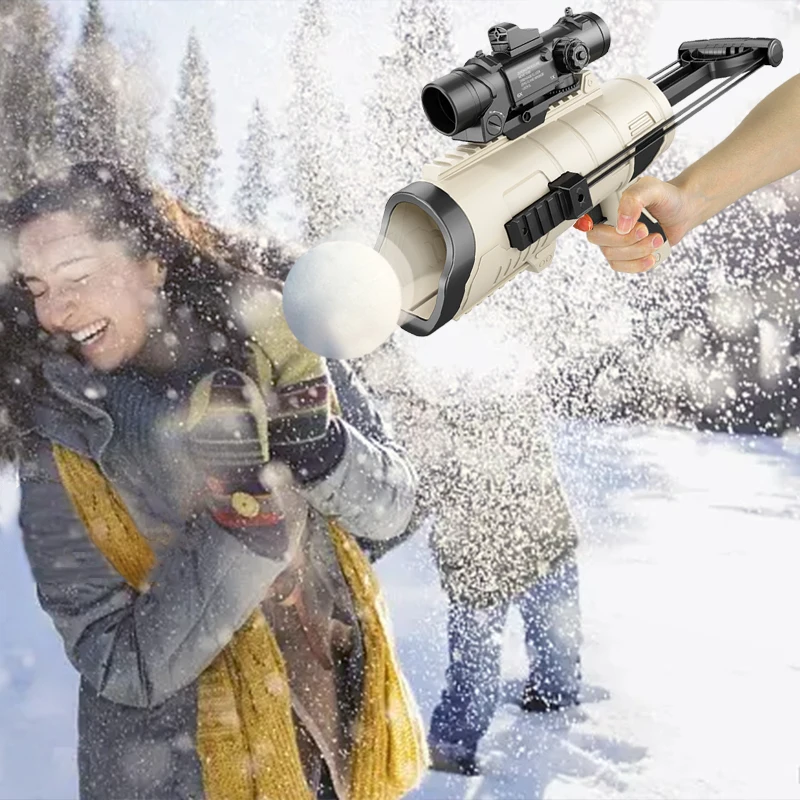 Snowball-Launcher-Thrower-6-Gear-Adjustable-Snowball-Making-Tool-Winter ...