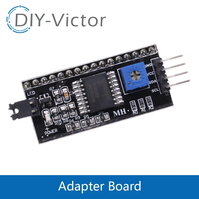 1602 16x2 HD44780 For Arduino Character LCD /w IIC/I2C Serial Interface Adapter Module