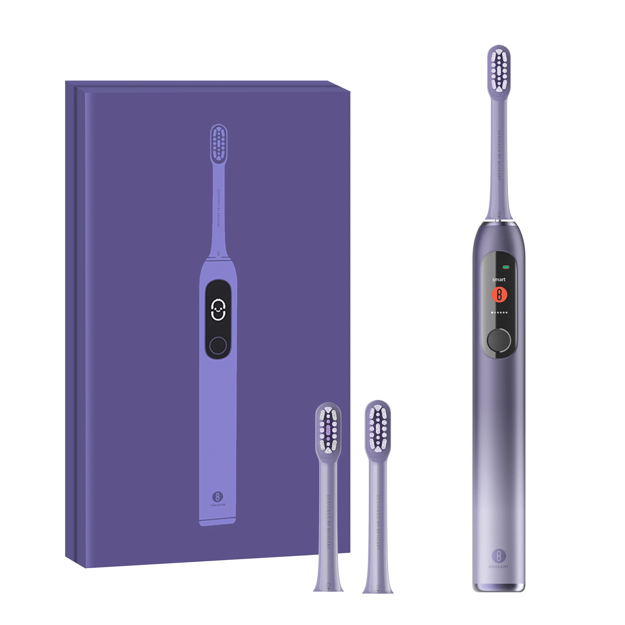BEHEART-W2-Smart-Electric-Toothbrush-with-Color-Screen-and-App-Control ...