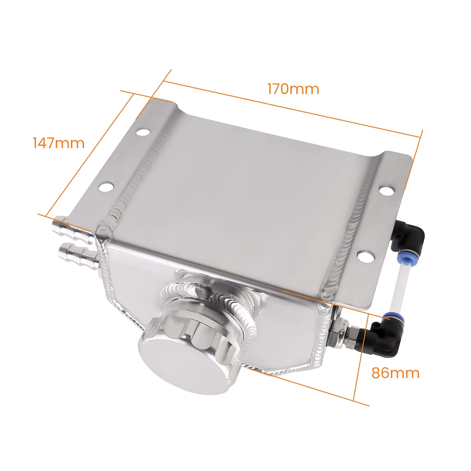 Universal 1L Aluminum Catch Tank for 3/8 Lines – Real-World Performance ...