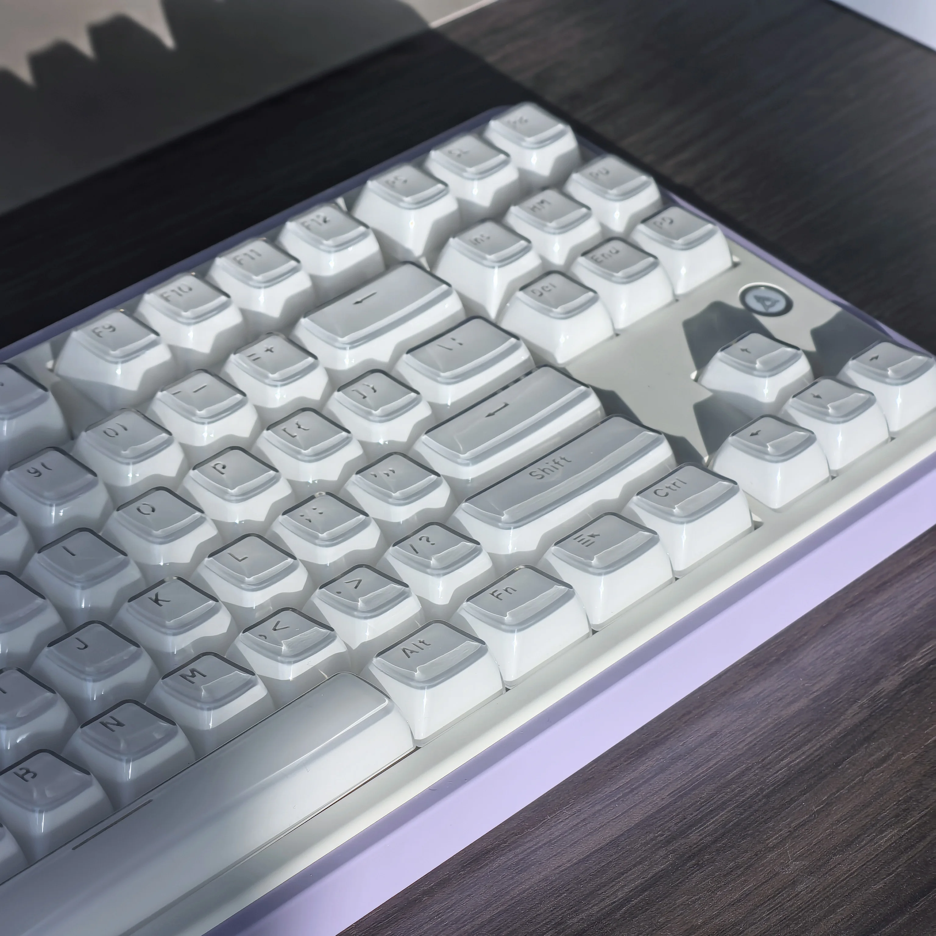 136keys-Crystal-Translucent-Keycap-PC-Two-color-Injection-OEM-Jelly ...