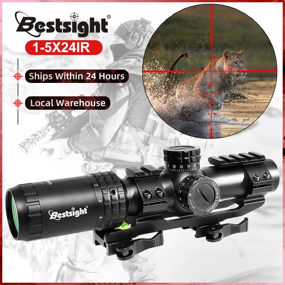 Bestsight-1-5X24-IR-Rifle-Scopes-Quick-Aim-Tactical-Optics-Sight-with-30mm-Scope-Mounts ...