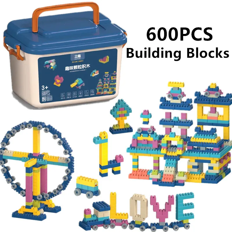 Big-Size-Building-Blocks-Puzzle-Set-DIY-Montessori-Colorful-Creative ...