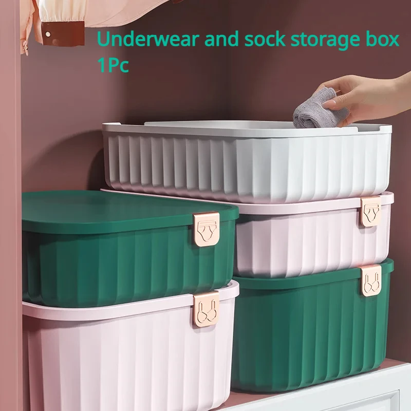 Underwear-storage-box-with-compartments-and-lids-combination-bra-socks ...