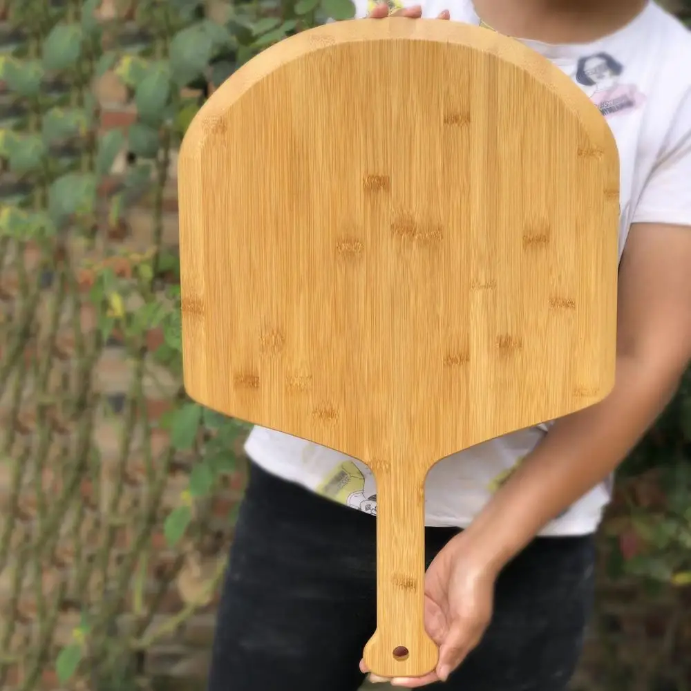 Hot-Sale-Bamboo-Pizza-Peel-Wood-Serving-Pan-Cheese-and-Charcuterie ...
