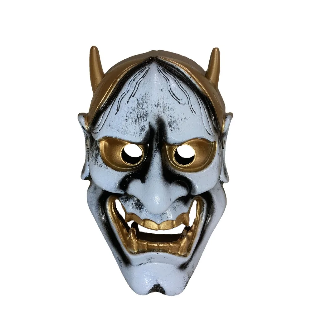 Japanese-Ghost-Daemon-Halloween-Masquerade-Cosplay-Party-Horror-Evil-De ...