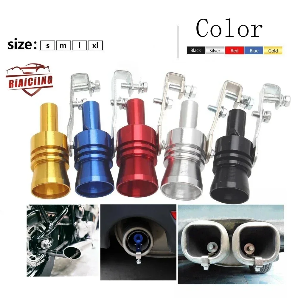 Universal Exhaust Turbo Whistle Pipe - Fake Blow Off Sound Muffler for ...