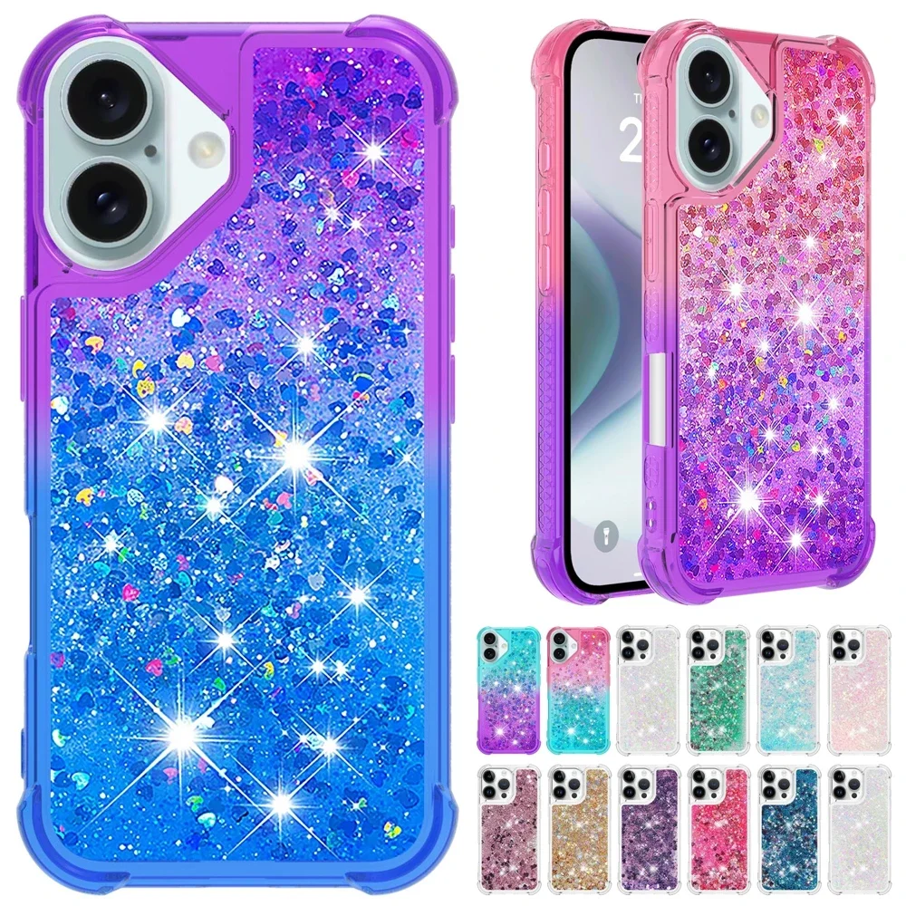 Funda-protectora-de-TPU-para-iPhone-carcasa-brillante-l-quido-m-vil ...