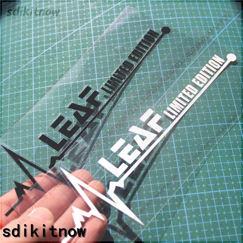 2pcs/lot New Heart Car Decal Sticker Styling Window Door Decoration ...