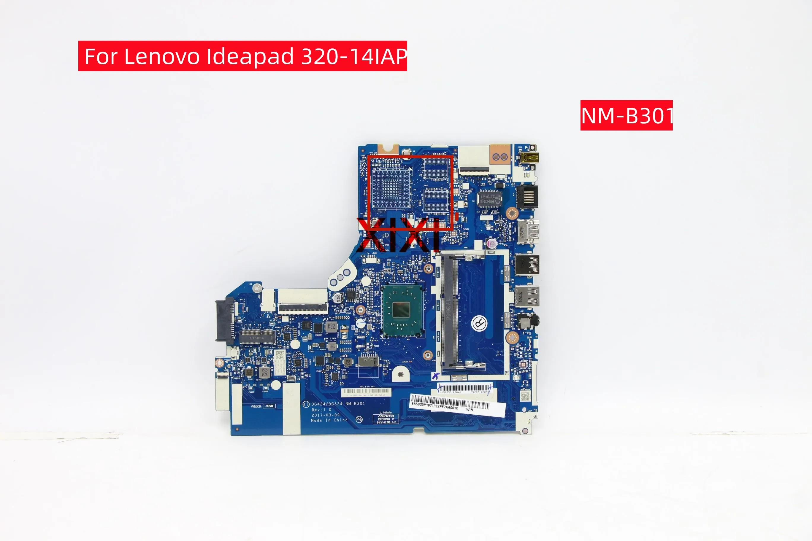 DG424/DG524 NM B301 For Lenovo Ideapad 320 14IAP Laptop Motherboard ...