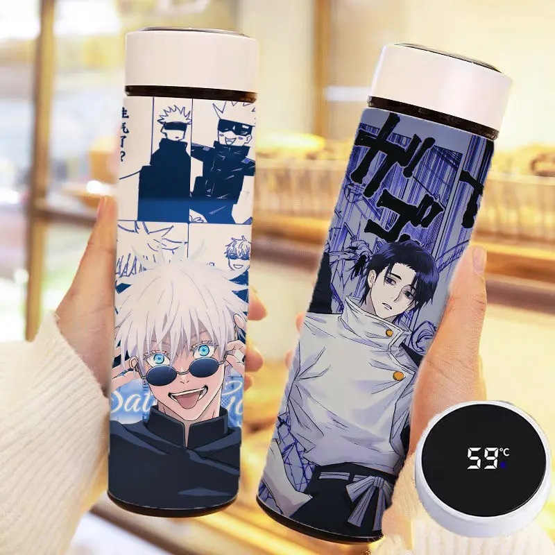 Jujutsu-Kaisen-copo-de-a-o-inoxid-vel-port-til-Anime-Gojo-Satoru-exibi ...