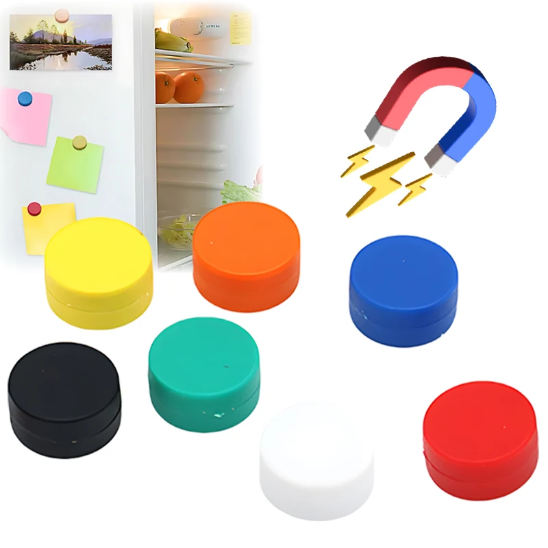 100Pcs-Office-Magnetic-Buttons-Magnetic-Pegs-Whiteboards-Painting-and ...