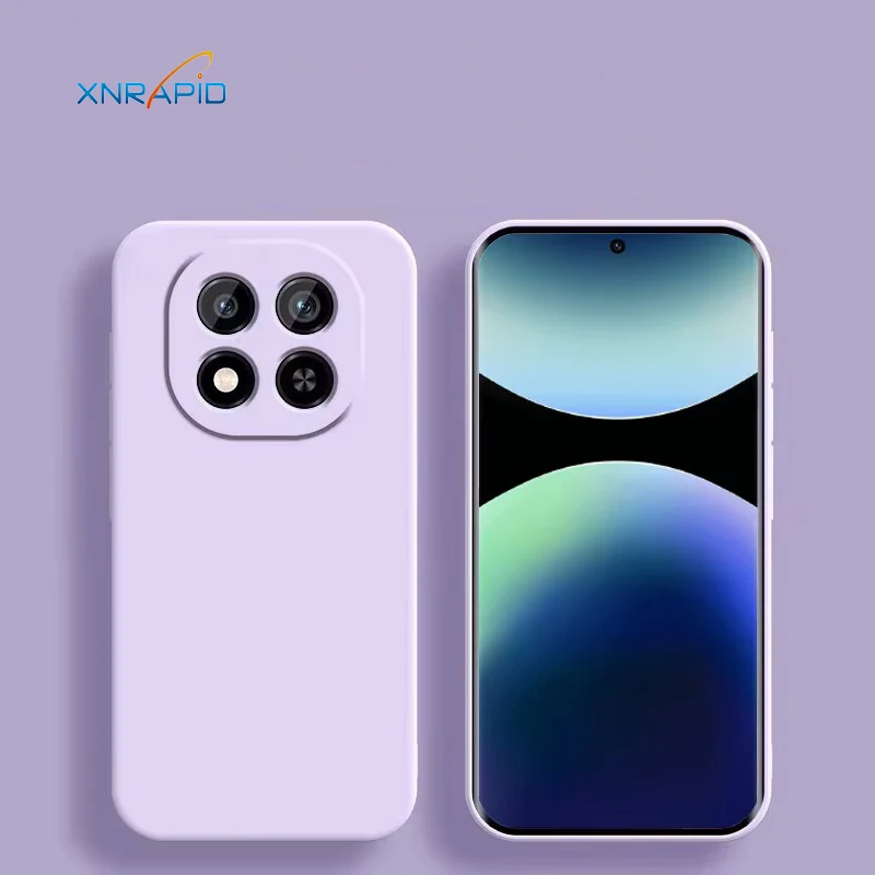 Original Silicone Case On For Xiaomi Redmi Note 14 Pro Plus Shockproof ...