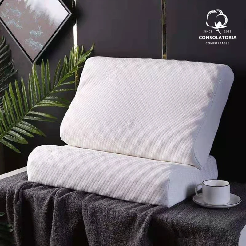 Body-Pillow-for-Bed-Sleeping-Memory-Foam-Pillows-Adult-Backrest-Cushion ...