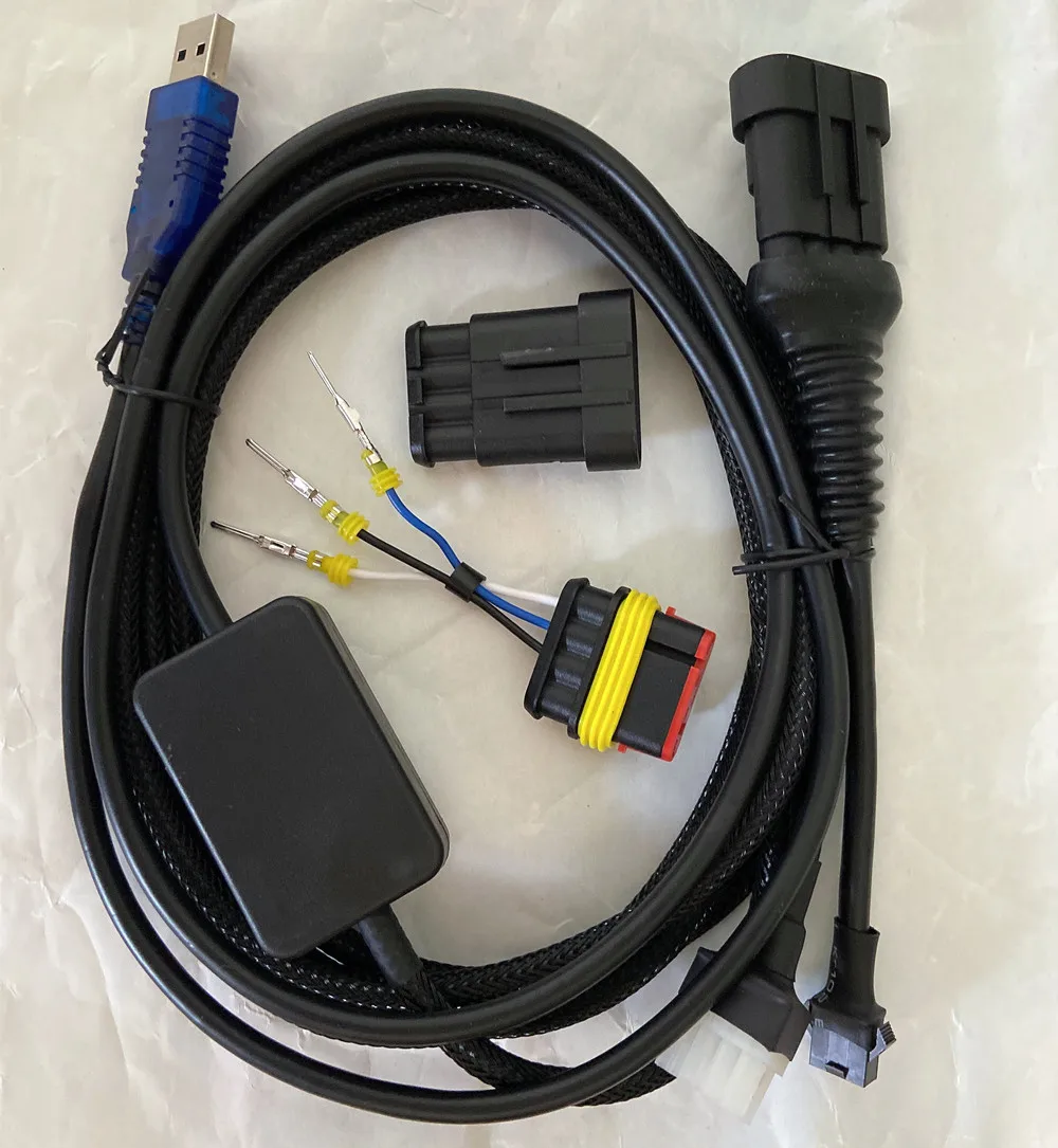LPG CNG Interface Cable For Compatible ECU150 1.0 A6 AC200 AC300 AEB ...