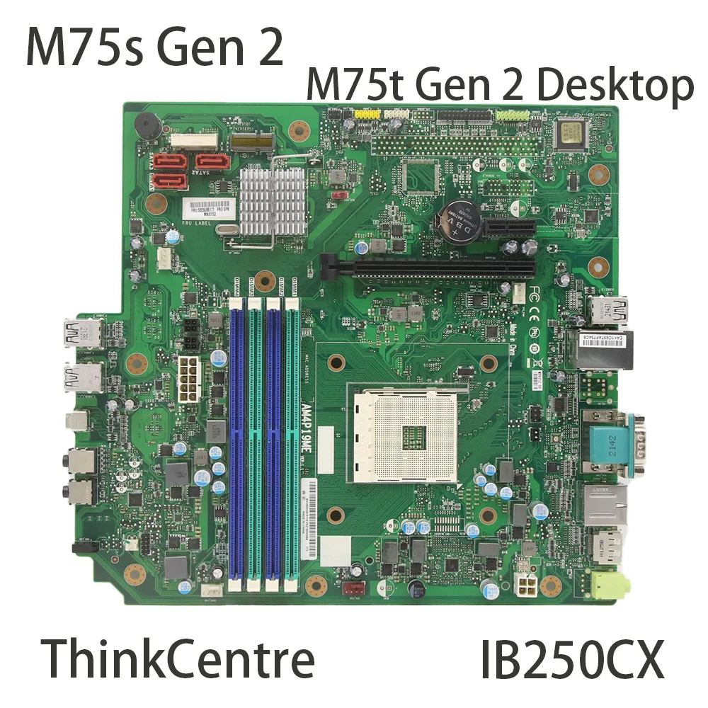 Lenovo ThinkCentre M75s Gen 2 SFF School ＆ Business Mini Desktop (AMD Ryzen 5 PRO 4650G 6-Core ...