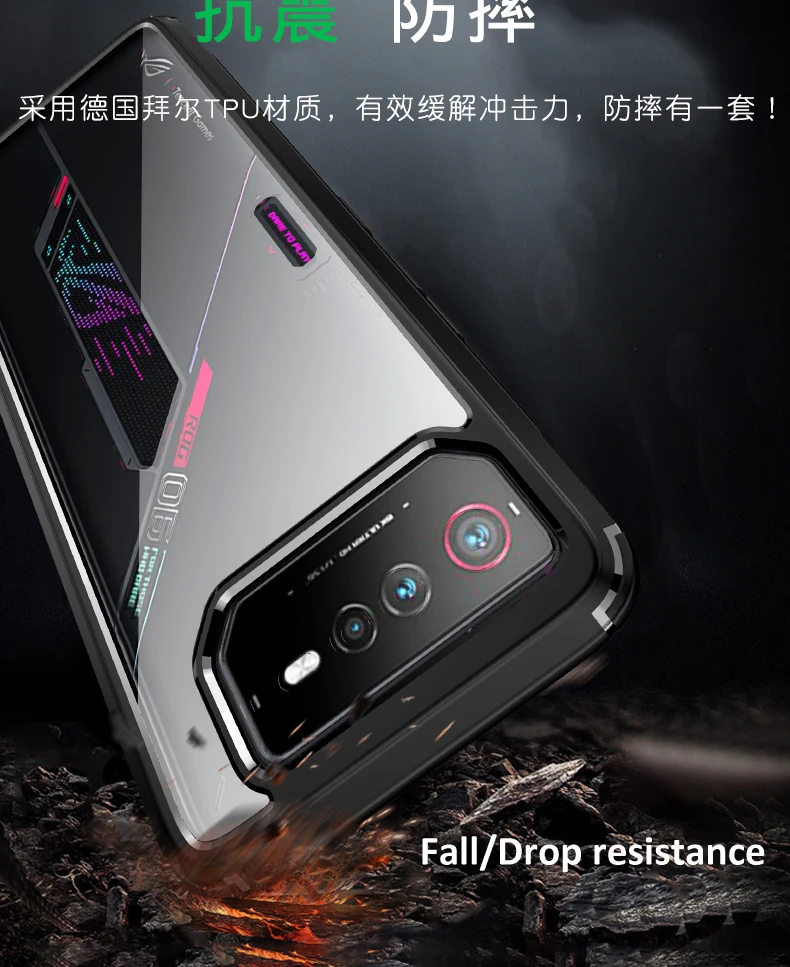 Tough-Rugged-Armor-Case-For-Asus-ROG-Phone-6-5-5s-ROGPhone-Anti-drop ...