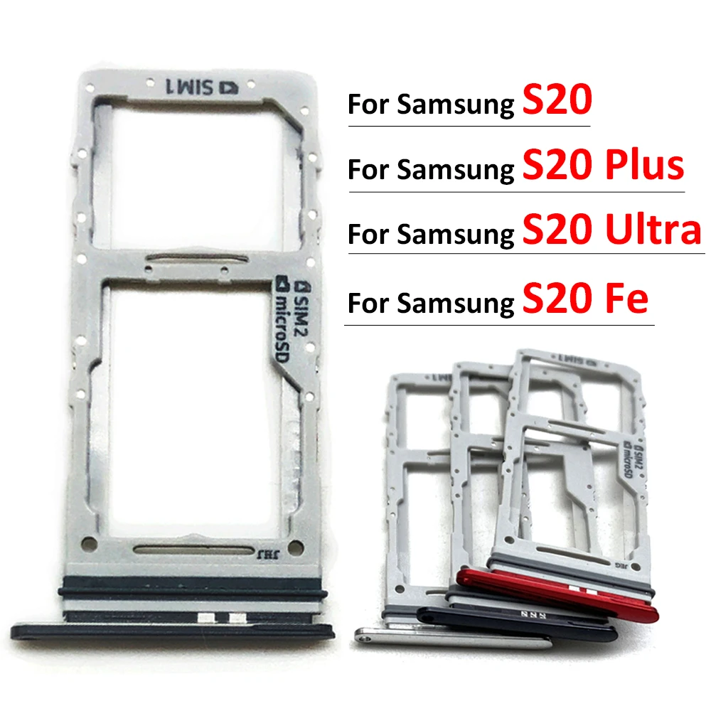 Bandeja de tarjeta SIM Dual Original para Samsung Galaxy S20 Plus Ultra ...