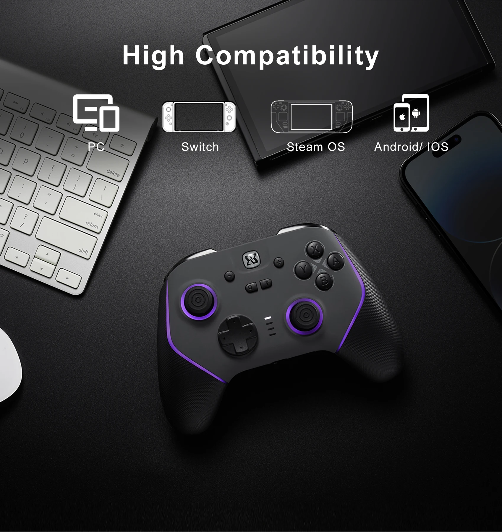 BINBOK-Ultra-Pro-Controller-for-Nintendo-Switch-OLED-PC-iOS-macOS ...