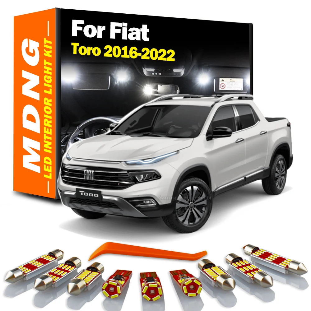 12Pcs-LED-Interior-Reading-Trunk-Light-Number-Plate-Bulb-Kit-For-Fiat ...