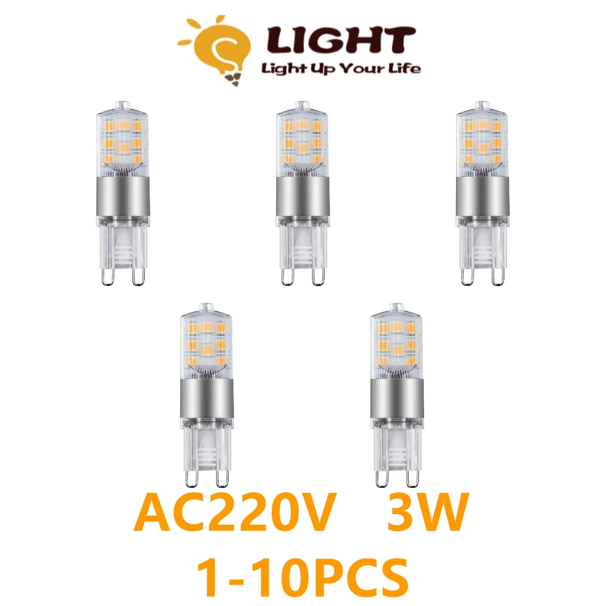 Mini-ampoule-LED-G9-en-c-ramique-ac-220v-3W-lumi-re-lev-e-sans ...