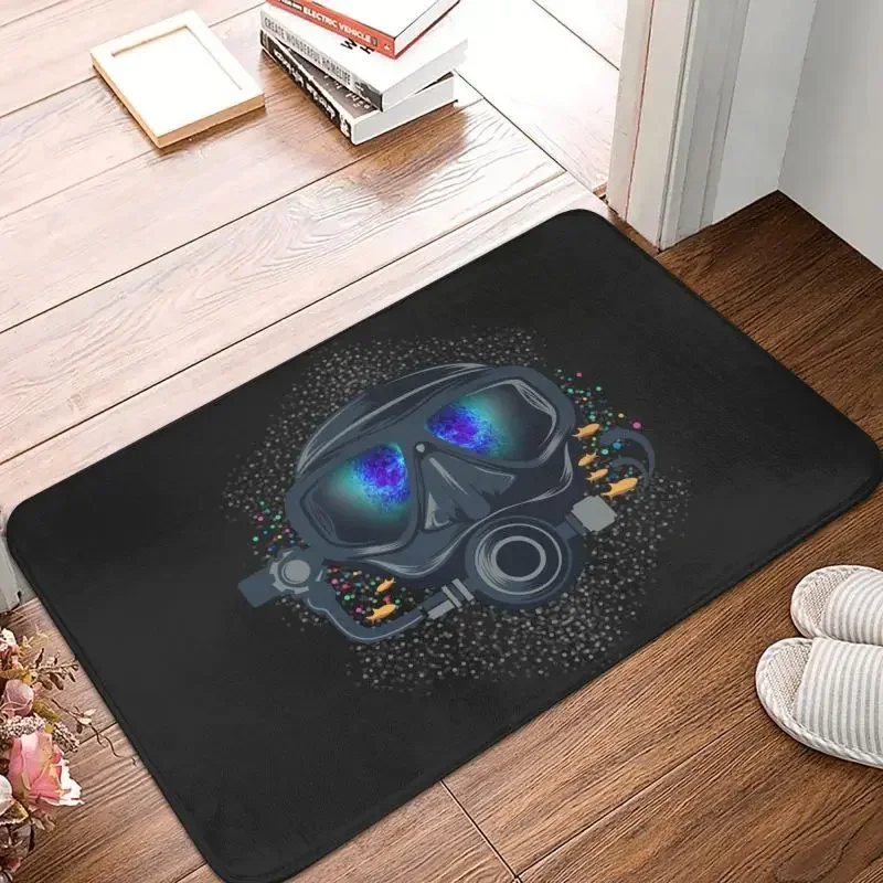 Custom Dive Scuba Diving Doormat Mat Anti-Slip Kitchen Bath Garage Rug ...